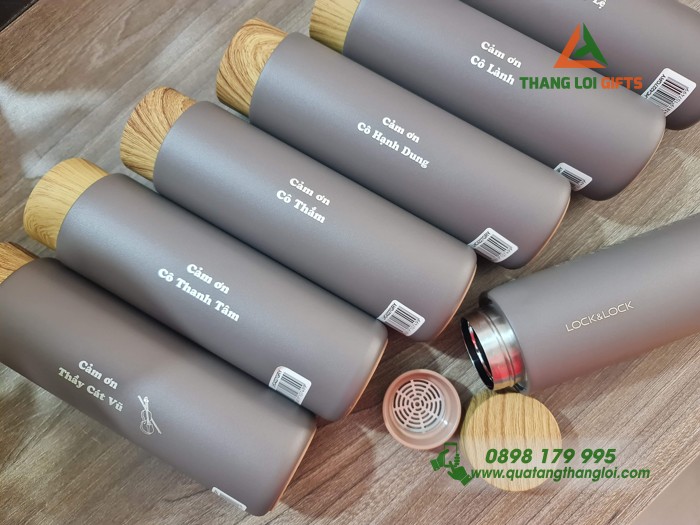 Bình Giữ Nhiệt LocknLock LHC4227 - 400ml Khắc Tên- Nội Dung Làm Qùa Tặng