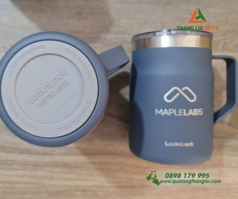 BÌNH GIỮ NHIỆT LOCKNLOCK 475ML LHC4219 - IN LOGO MAPLELABS