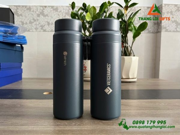 Bình Giữ Nhiệt Elmich Màu Xanh Navy 510ml - Khắc Logo Doanh Nghiệp ...